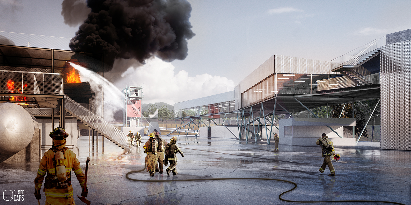 Juan Marco Arquitectos, 7 arquitectura + ingenieria, Falck SCI, S.A ...